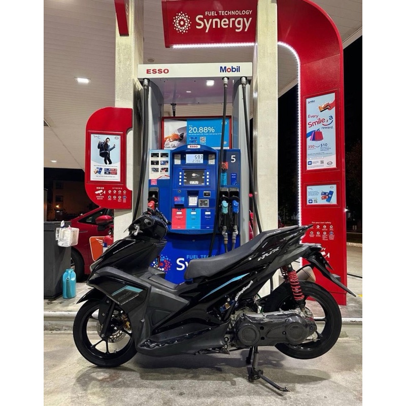 ORIGINAL - COVERSET NVX V1 HITAM DELUXE 2018 ORI VIETNAM | Shopee Malaysia