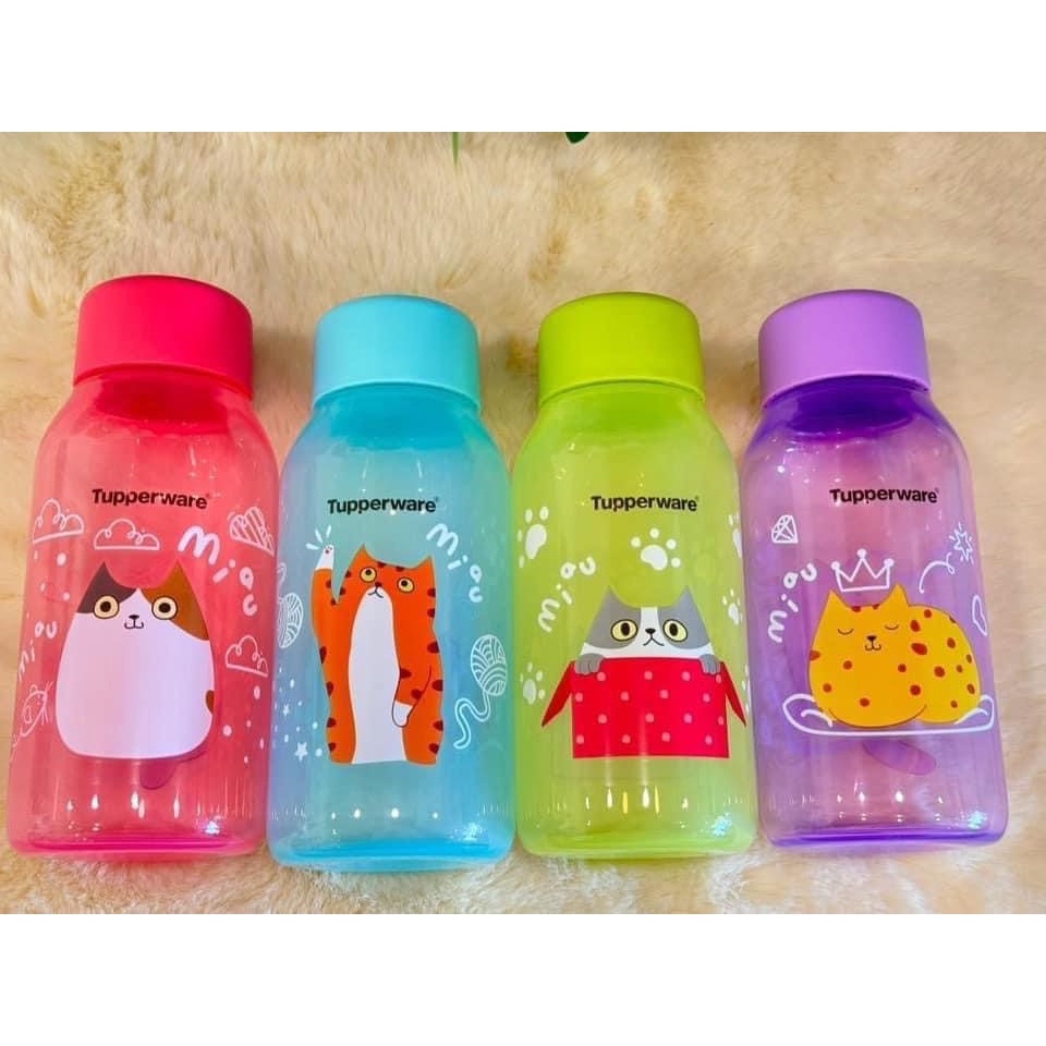 Tupperware Kitty Quencher Eco Bottle 350ml/ Eco Bottle 350ml/ Drinking ...