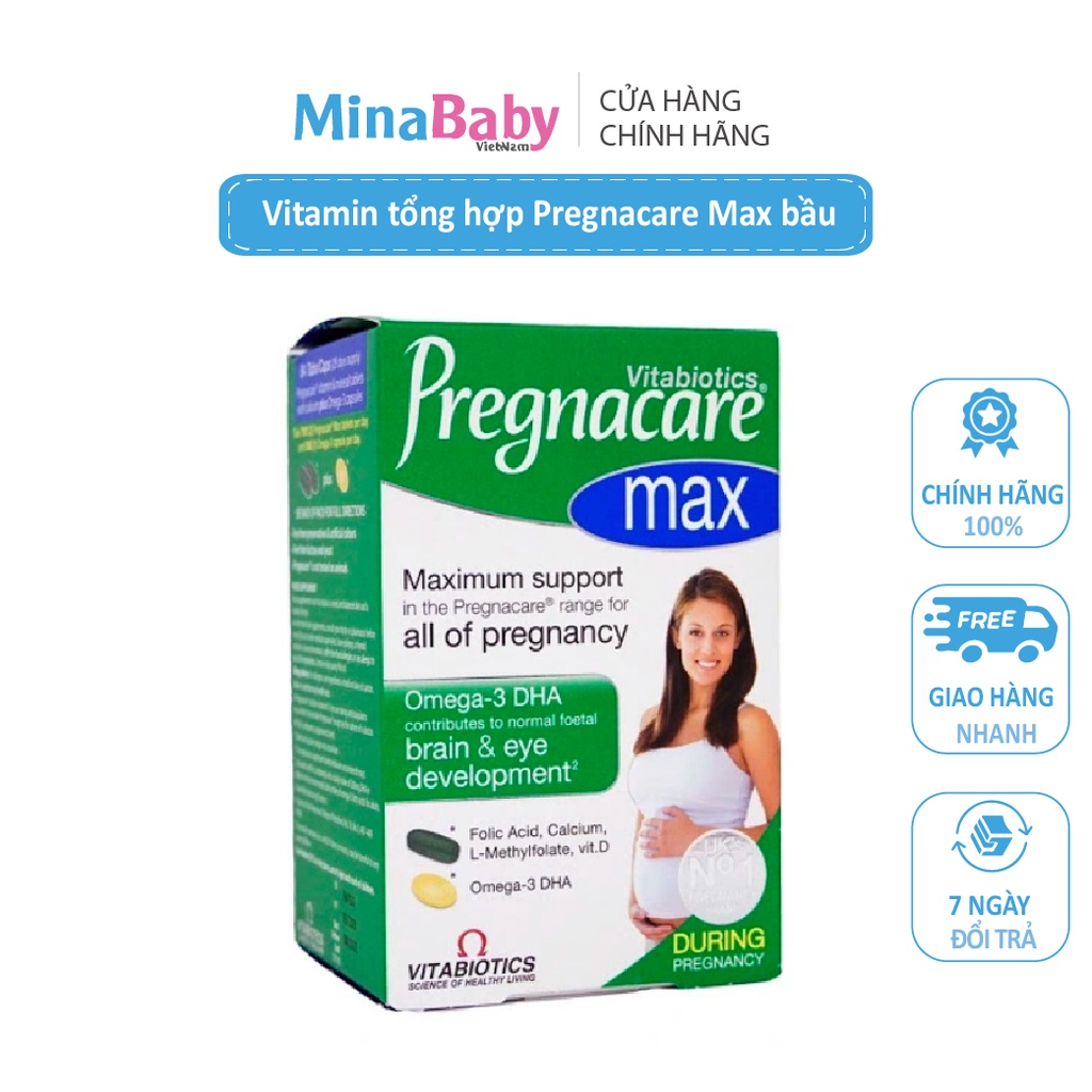 Vitabiotics Pregnacare Max Multivitamins Pregnacare Max Voted To Help ...