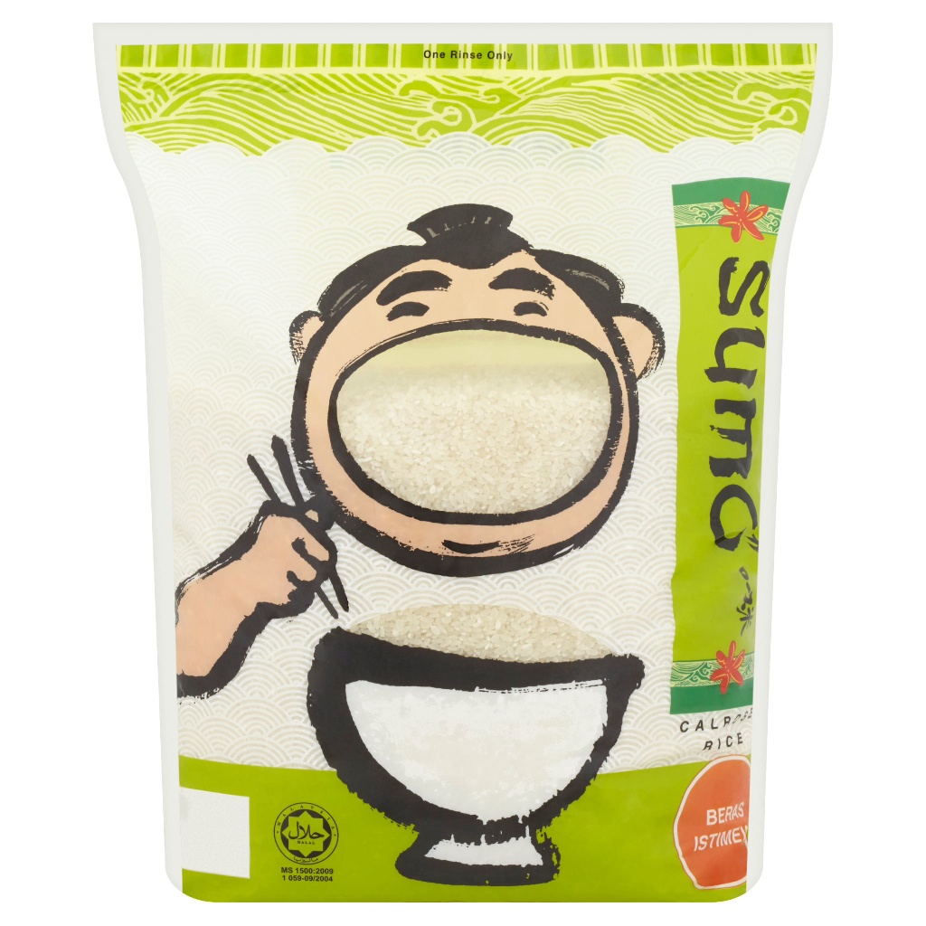 Sumo Calrose Rice (5kg) | Shopee Malaysia
