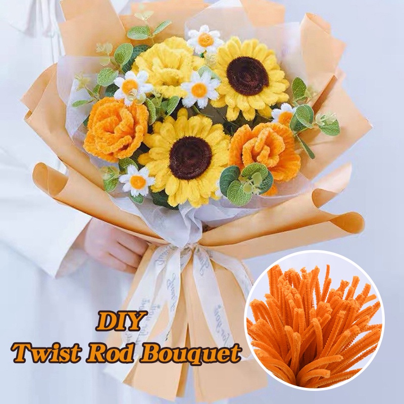 400pcs DIY Flower core /100pcs Twist Stick /20pcs poles + 2pcs tape ...