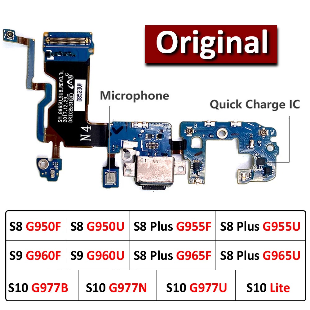 Original For Samsung Galaxy S8 S9 Plus S10 Lite 5G G950F G955F G965F ...