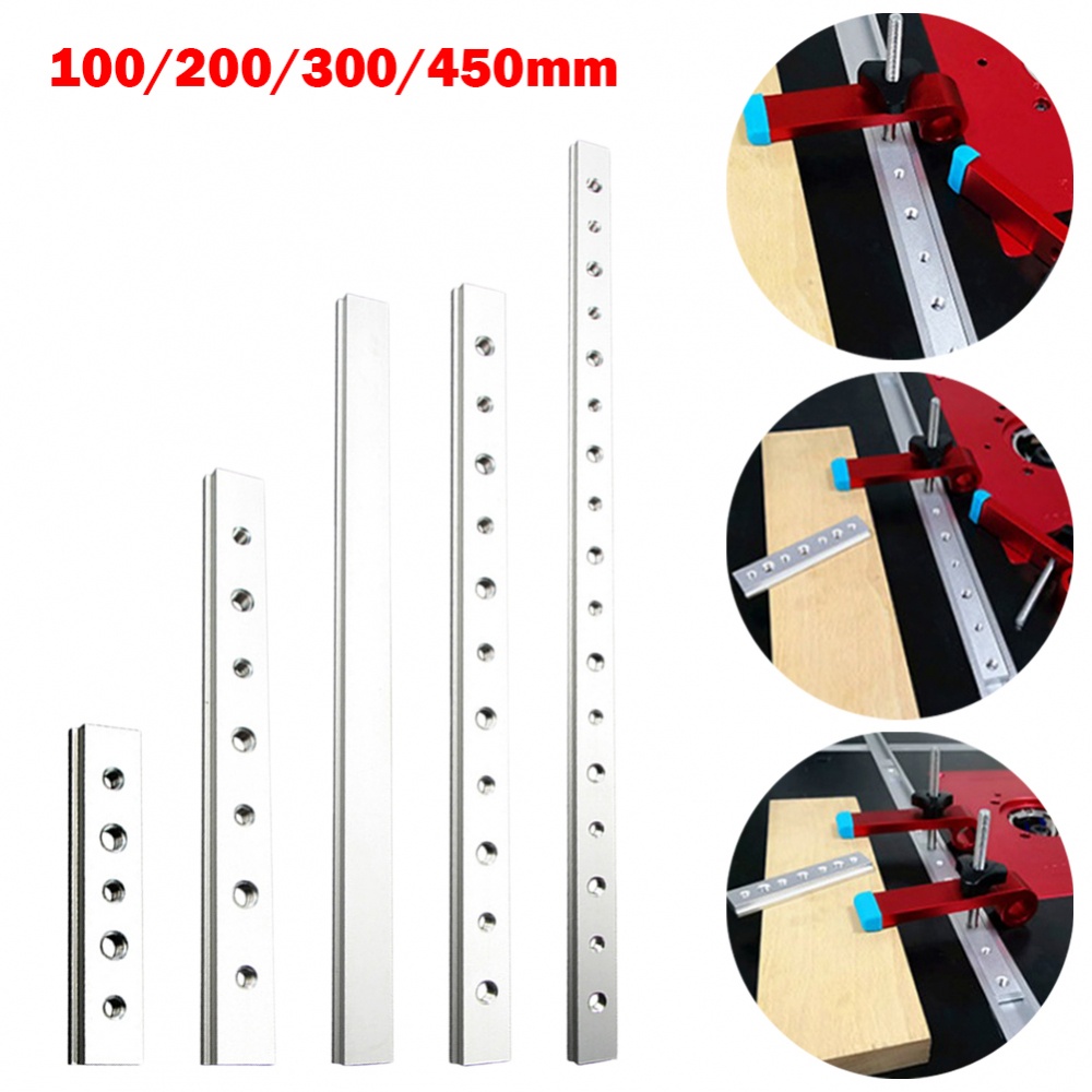 [TWINK]Aluminium T-Track/T-Bar Slider Miter Jig Table Saw Gauge DIY ...