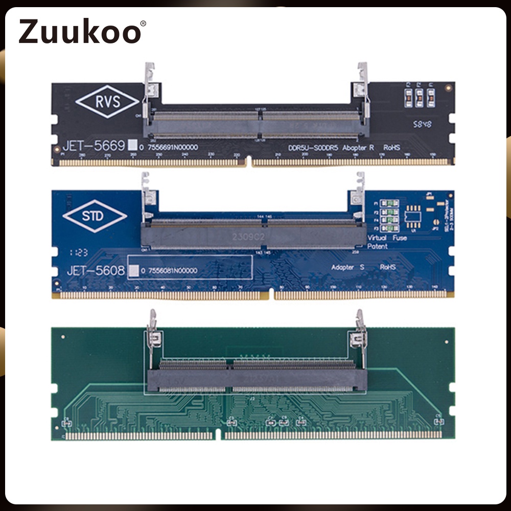 Ddr3 Ddr4 Ddr5 Laptop To Desktop Memory Adapter Card So Dimm To Pc Dimm Card Ddr3 Ddr4 Ddr5