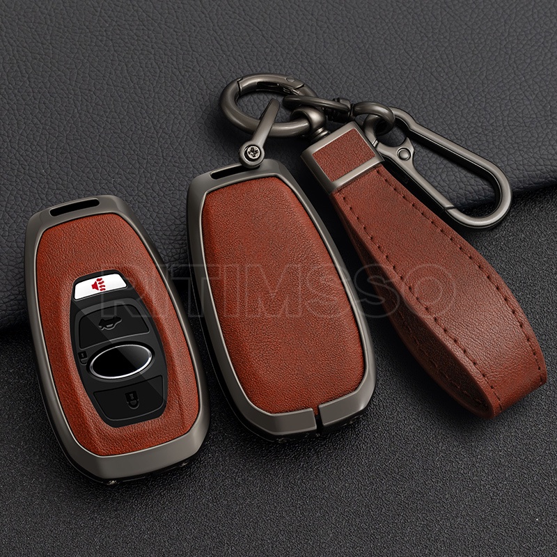 New Alloy Car Key Case Cover Shell Fob For Subaru BRZ XV SV Forester ...