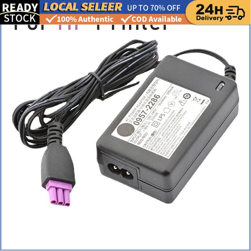 HP Printer Adapter AC Adapter 30V333ma Purple Pin 0957-2286/2290 HP ...