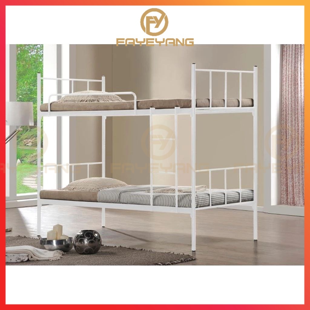 FayeyangDesign Double Decker Bed Frame / Double Decker Frame Metal ...