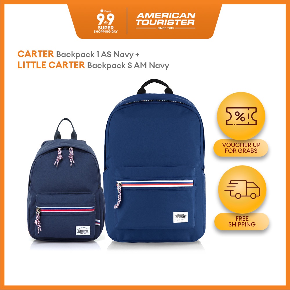 [Shopee 9.9 Exclusive Brand Box] Tourister Carter Backpack 1 AS ...