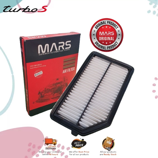 🚨 MARS 🚨 AIR FILTER FOR HONDA CITY T9A , BRV, JAZZ T5A (17220-55A-Z01 ...