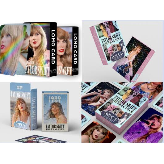 30-96pcs/box Taylor Swift Laser Hologram Postcards American Singer ...