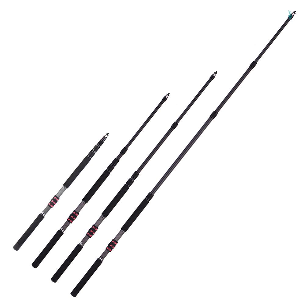 3m/9.8ft Lightweight Carbon Fiber 4 Sections Extendable Telescoping ...