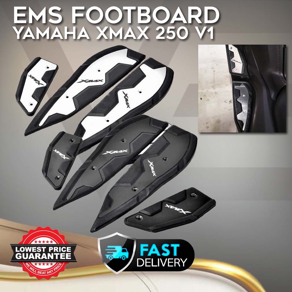 FOOTBOARD YAMAHA XMAX EURO17 2017-2022 | Shopee Malaysia