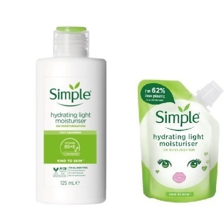 Simple Hydrating Light Moisturizer Moisturiser 50/125ml | Shopee Malaysia