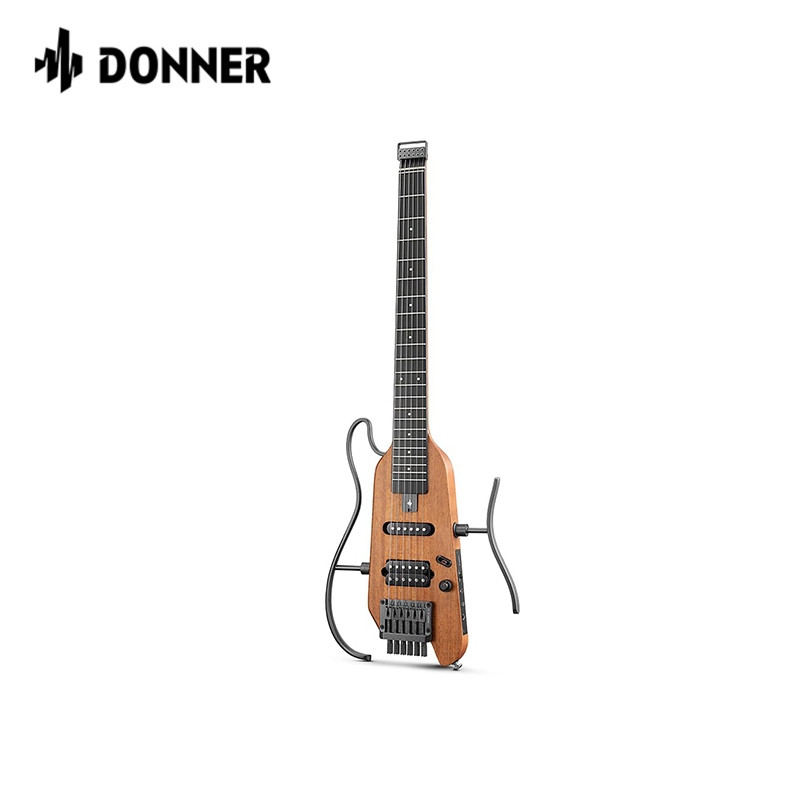 Donner HUSH-X Electric Guitar Kit - Featherlight Headless Guitar, Great ...