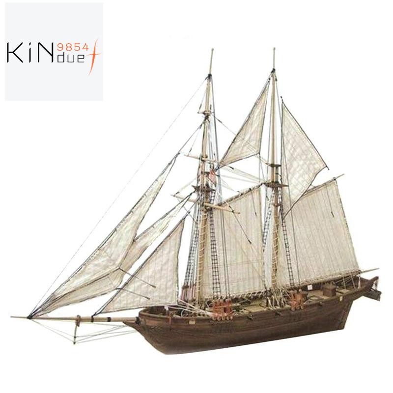 DIY Ship Assembly Model Kits 1/100 Classical Ship Models Sailing Boats ...