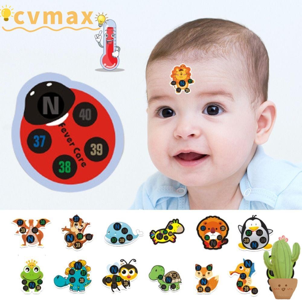 CYMX Fever Indicator Stickers, Forehead Head Strip Cute Baby ...