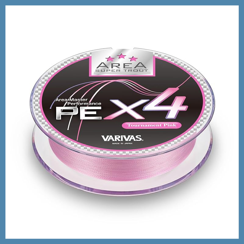 VARIVAS Super Trout Area PE X4 75m Fishing Line - Neo Yellow ...