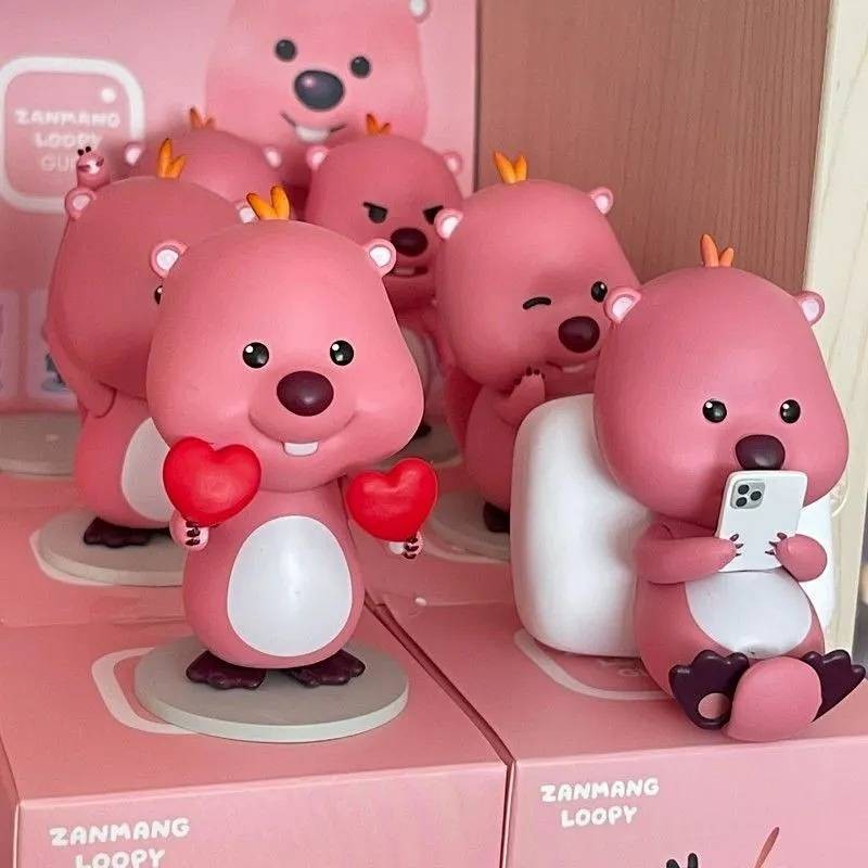 Ruby Blind Box Peripheral Cute Little Beaver Doll Hand-Made Ornaments ...