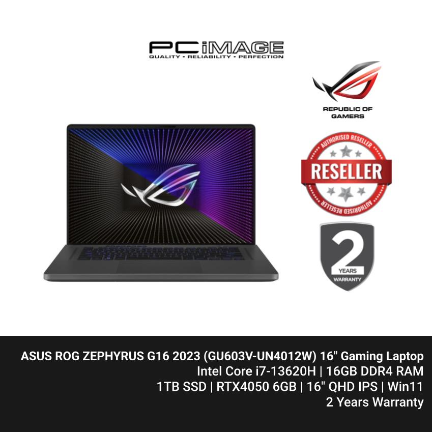ROG ZEPHYRUS G16 2023 (GU603V-UN4012W) i7-13620H/16GB 4800Mhz/1TB SSD ...