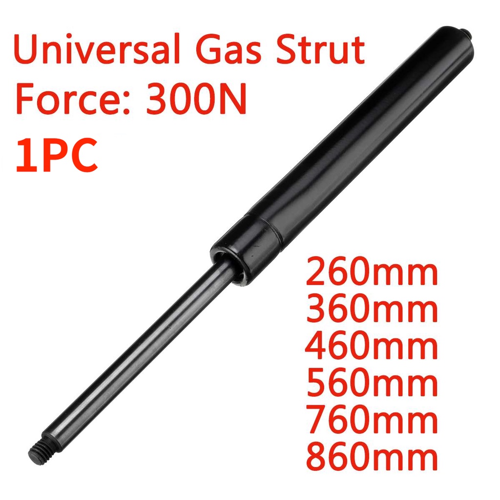 1pc 300N 260-860mm Car Gas Strut Bars Gas Spring Hood Support Rod Shock ...