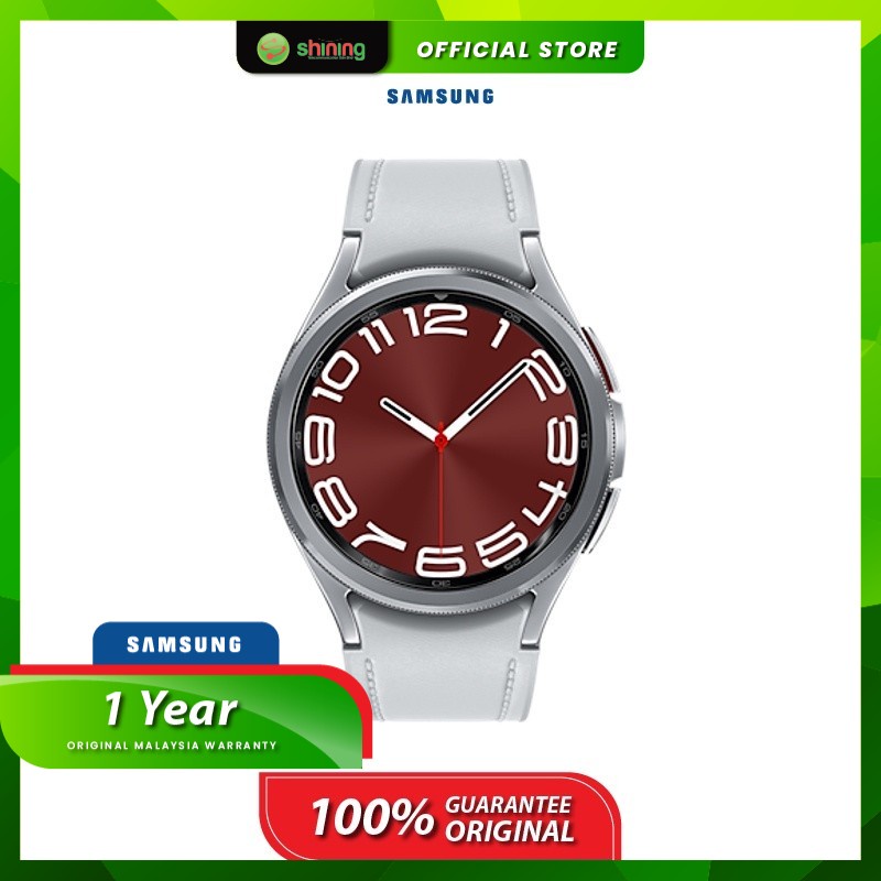Samsung Galaxy Watch 6 Classic (43mm)(SM-R950)(Silver) | Shopee Malaysia