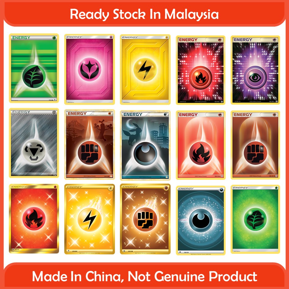 [Energy Card] Pokemon Trading Card Energy Battle Full Shine Card ...