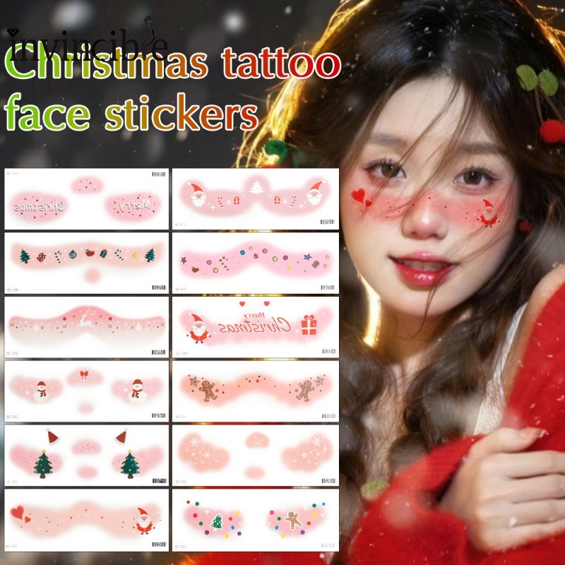 Random Style Blush Face Tattoo/ Disposable Cute Blusher Love Heart ...