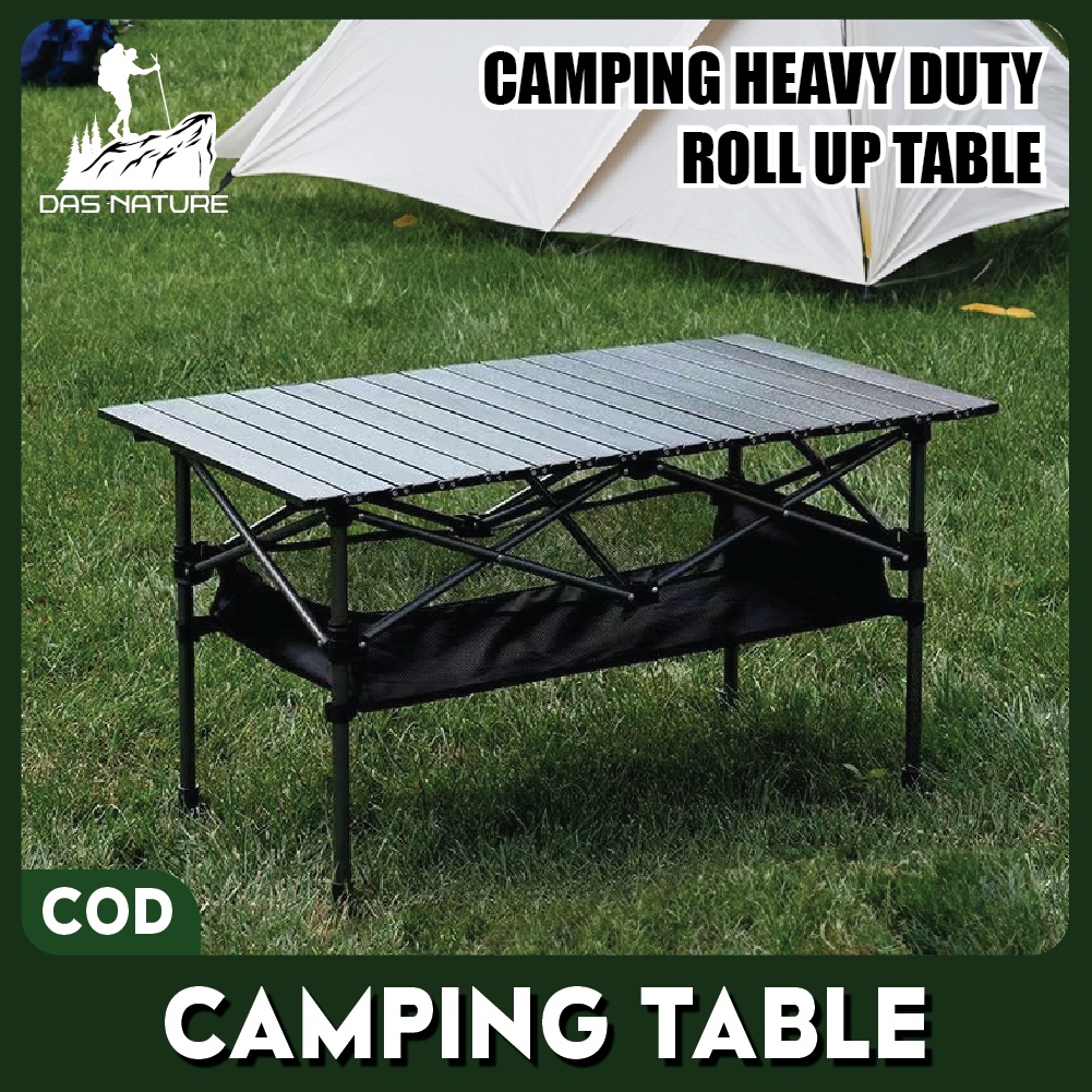 Das Nature™ Meja Lipat Camping Table set Portable Outdoor Foldable Meja ...