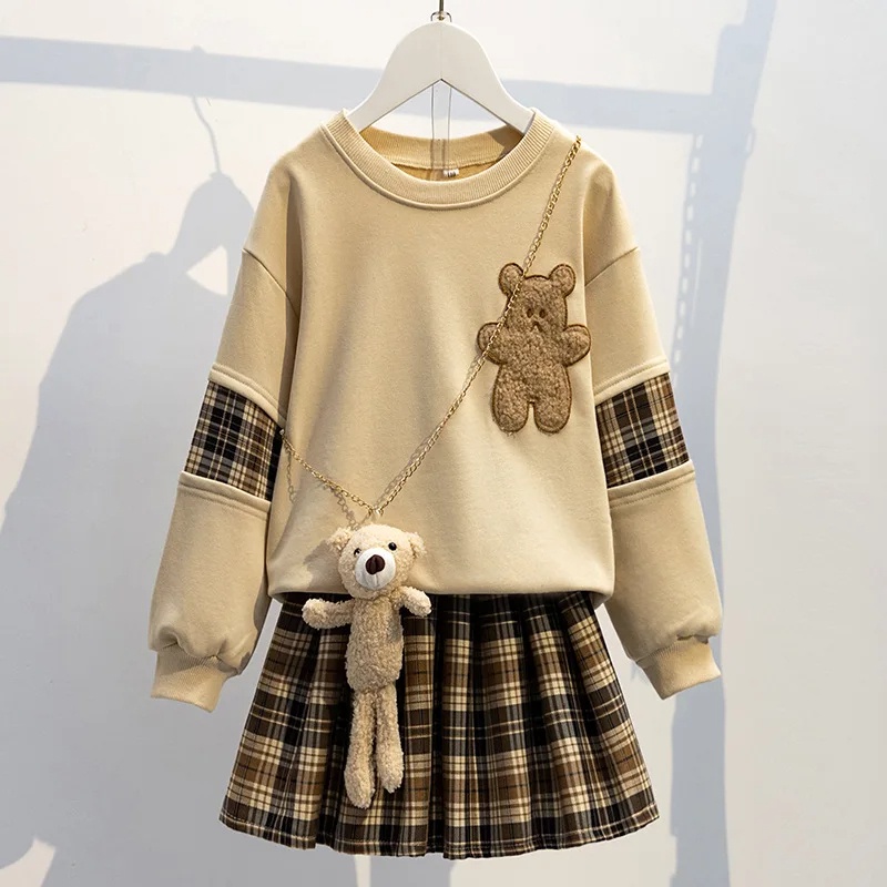 Raesha Girls Clothes Suits Korean One Set Girls Age 1-6 Years | Shopee ...