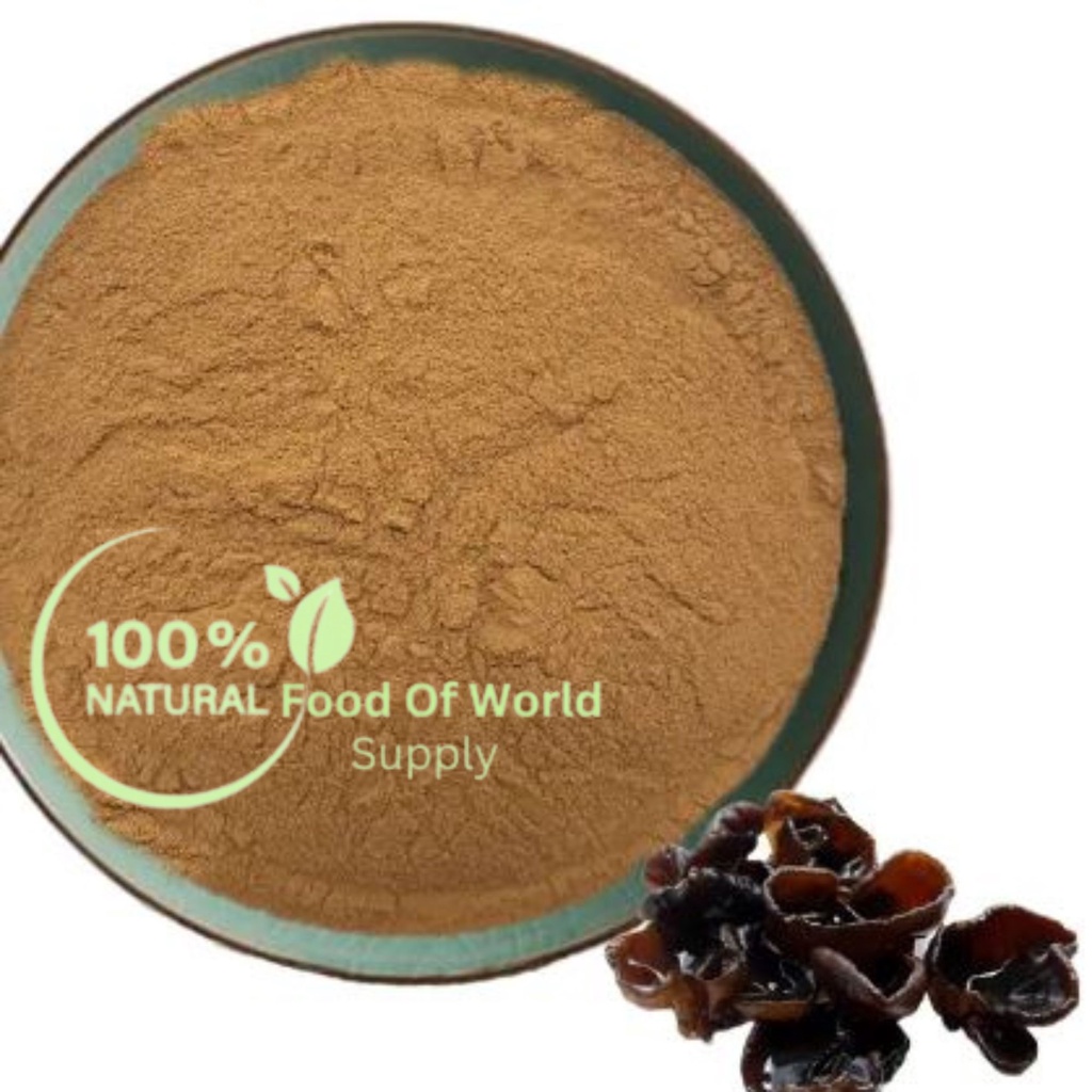 Black Fungus Powder 黑木耳粉 30g - 250g Cooked Black Fungus Mushroom Powder ...