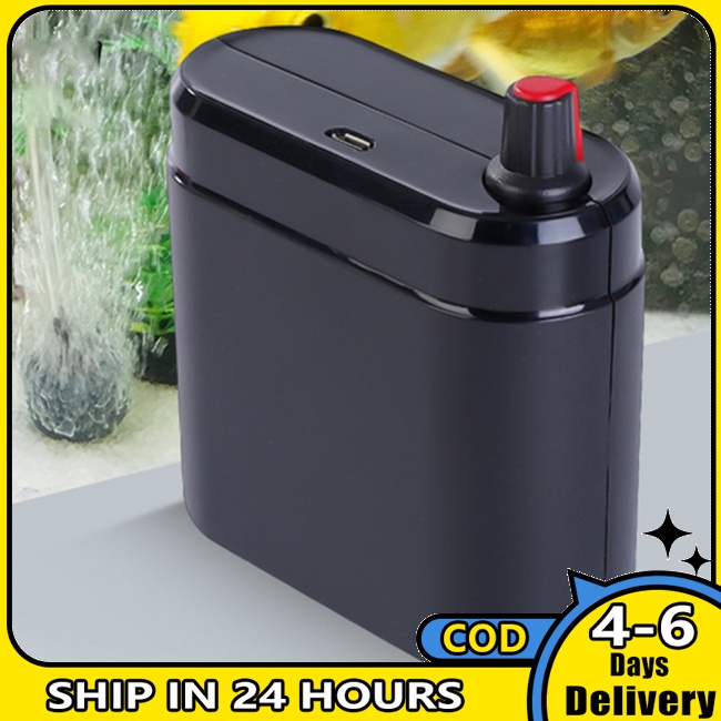 In Stock Portable Oxygen Pump 3l/min Rechargeable Silent Usb Air Pump ...