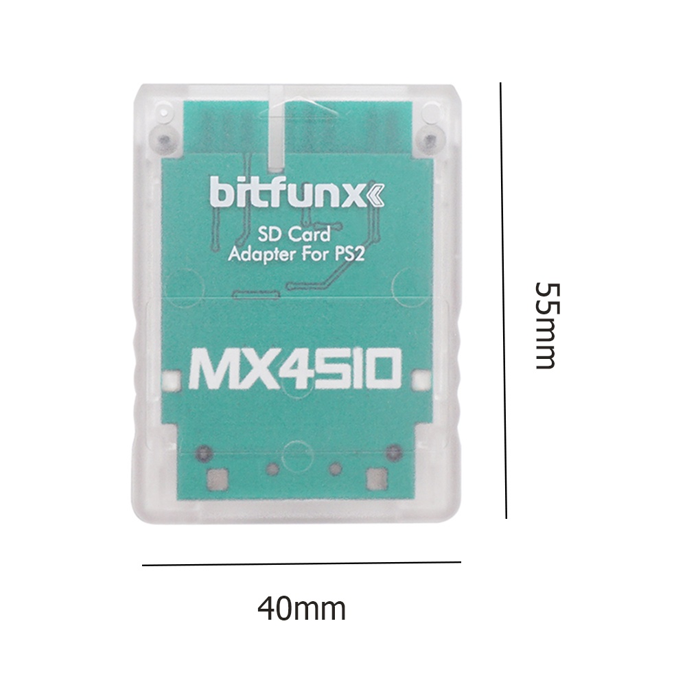 Transparent Portable Card Reader for PS2 MX4SIO SIO2SD Memory Card Adapter | Shopee Malaysia