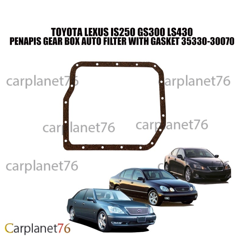 TOYOTA LEXUS IS250 GS300 LS430 PENAPIS GEAR BOX AUTO FILTER WITH GASKET ...