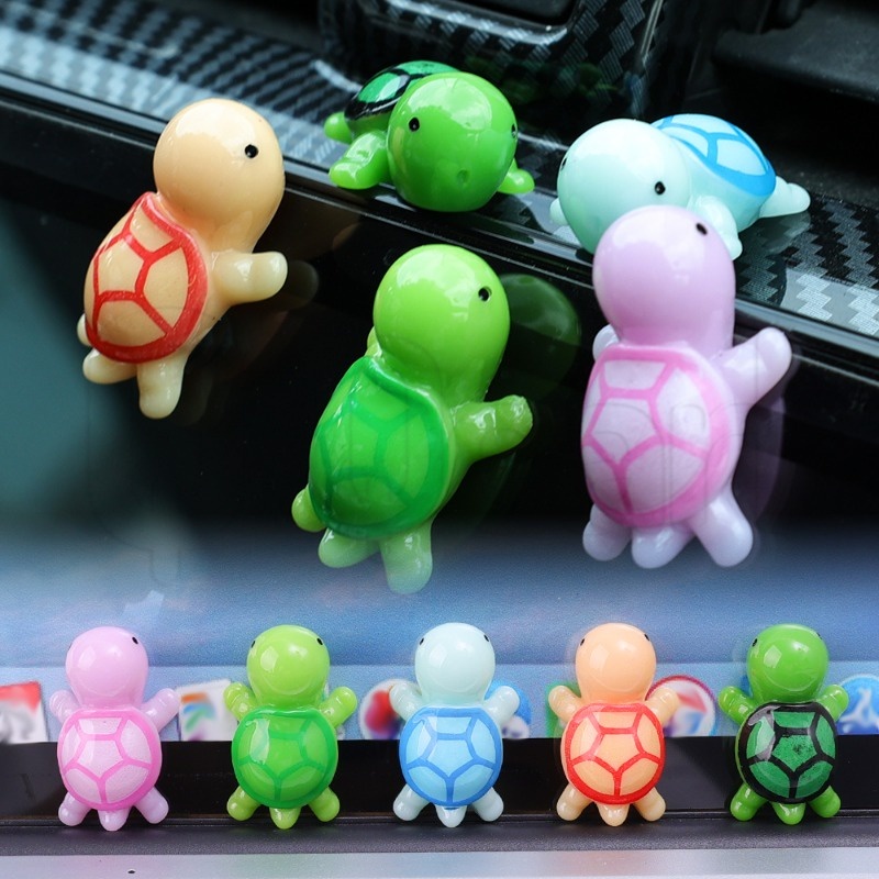 Cute Car Turtle Ornaments / Mini Resin Turtle / Dashboard Rearview ...