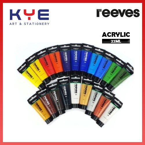 Reeves Acrylic Colour Paint / Reeves Artist Acrylic Drawing Colours ...