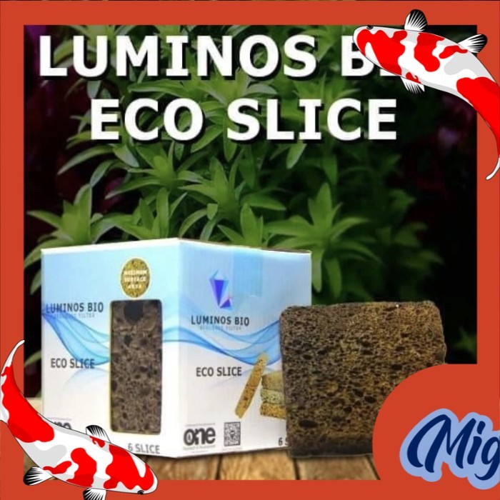 Luminos BIO ECO SLICE MEDIA BIOLOGYS natural filter MEDIA for bacterial ...