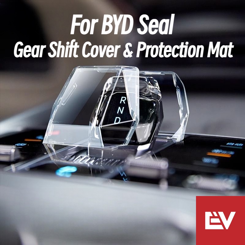 For BYD Seal Gear Shift Cover & Control Zone Silica Gel Protection Mat ...