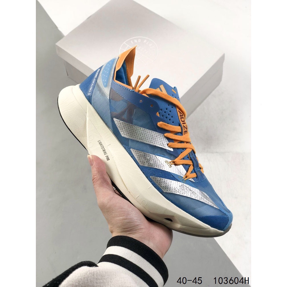 New Adidas 2023 Adizero Adios Pro 3 men's shoes spring new green mesh ...