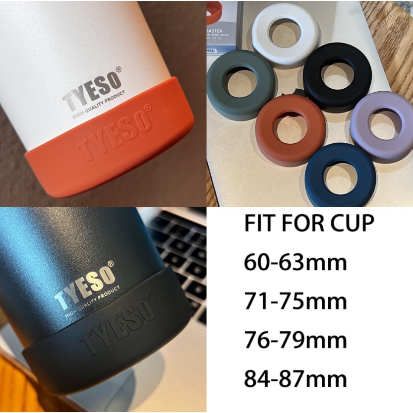 6cm-8.5cm tyeso boot silicon 750 ml tyeso tumbler accessories tumbler ...
