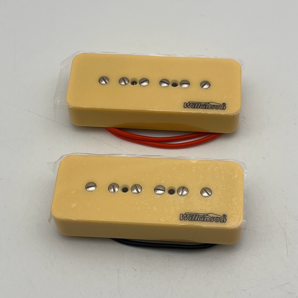 Pickups P90 Wilkinson M Series Stacked P90 Pickup Set (Cream) - Ceramic ...