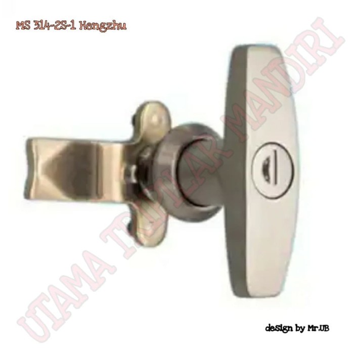 MS 314-2S-1 SS316 Hengzhu Panel Handle Panel Lock | Shopee Malaysia
