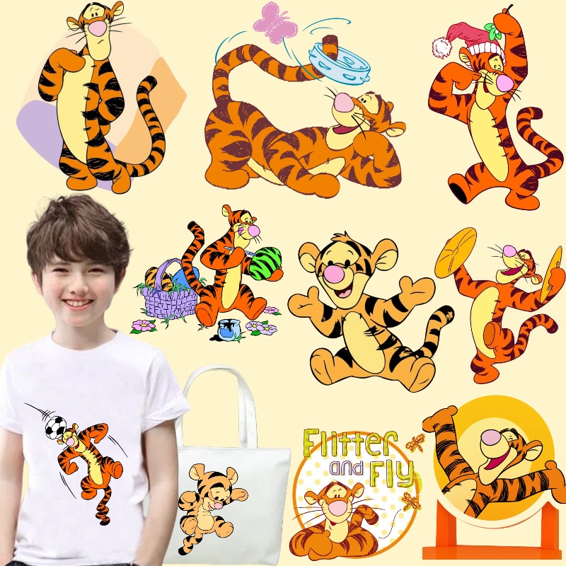 Disney Tigger classic cartoon Winnie the Pooh stickers cartoon hot ...