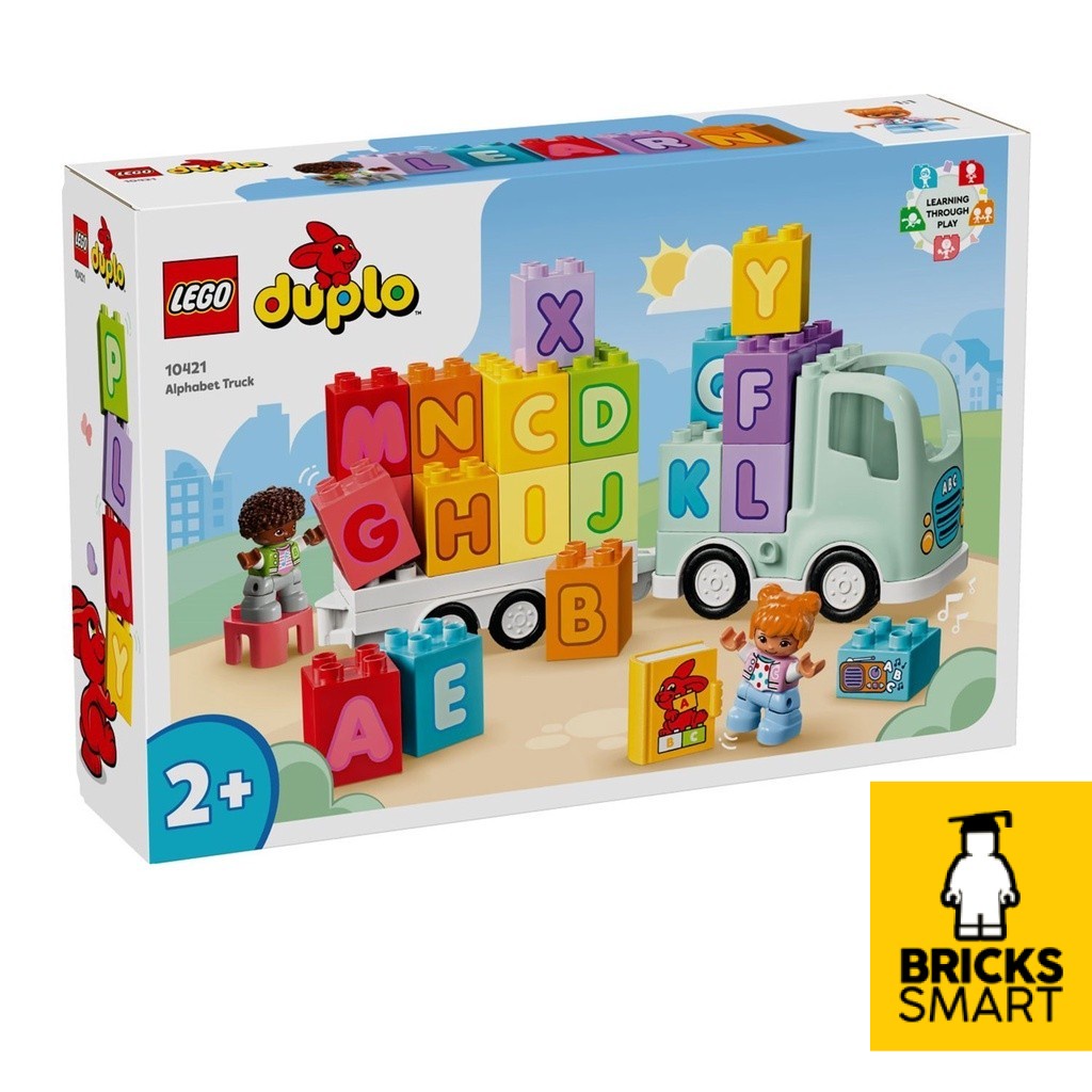 LEGO 10421 DUPLO Alphabet Truck Building Toy Set (36 Pieces) | Shopee ...