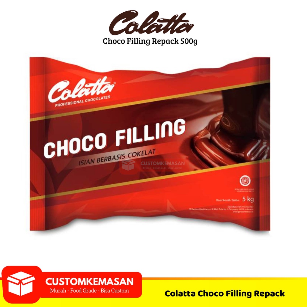 Colatta Choco Filling Repack 500g/ Chocolate Filling/Chocolate Collata ...