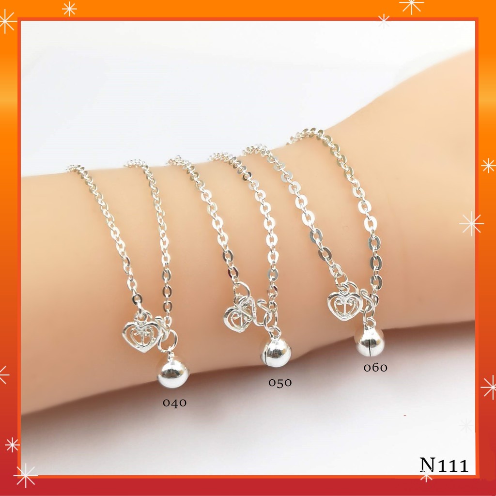 💥READY STOCK💥 925 Sterling Silver Simple Plain Polo Chain Bracelet ...