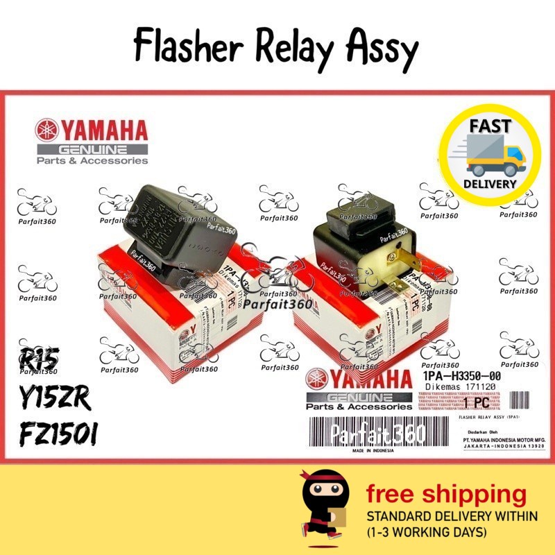1PA-H3350 Y15ZR / FZ150i V2 V3 / R15 V1 V2 Flasher Relay Signal ...
