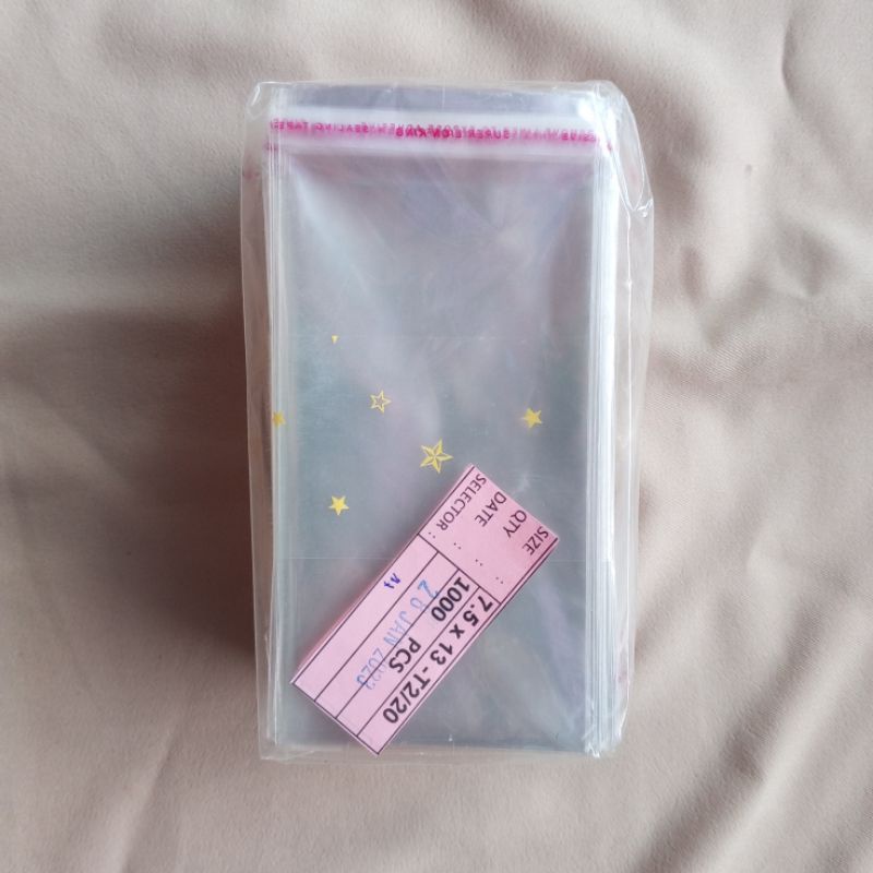 100 OPP PLASTIC Sheets Medium Eid Envelopes 7,5x13cm | Shopee Malaysia