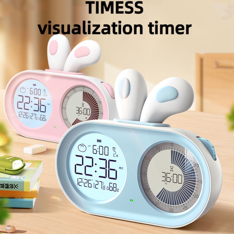 Timess Visualized Timer Mute Electronic Screen Time Manager Student ...