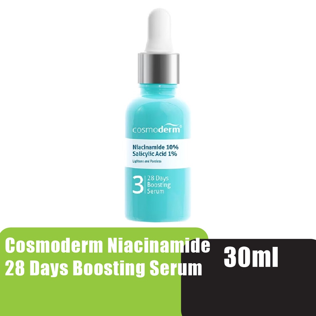 Cosmoderm Niacinamide 28Day Boosting Serum 30ml HTM Pharmacy | Shopee ...