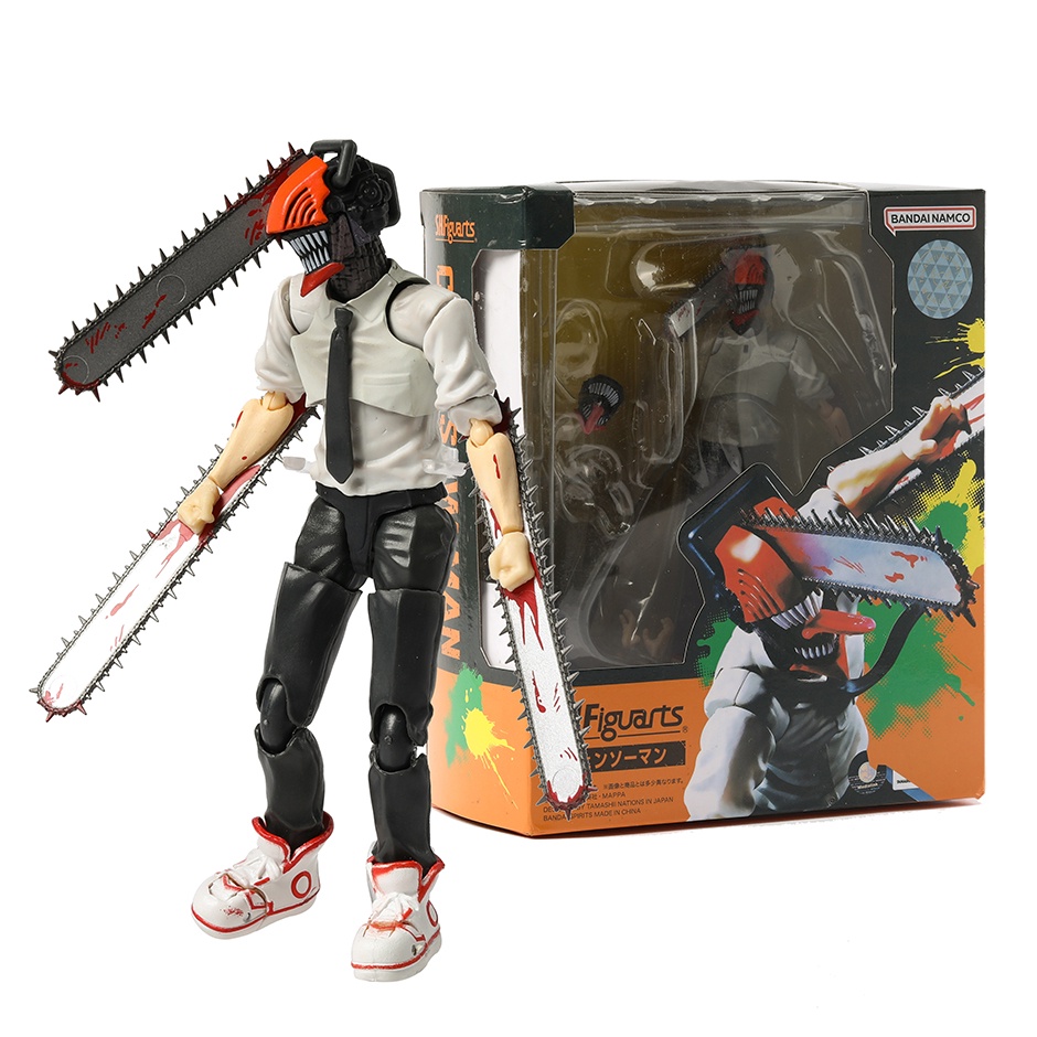 SHF Chainsaw Man Denji PVC Action Figure Collectible Model Toy | Shopee ...